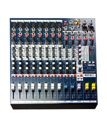 Mixer Soundcraft EFX12 with Lexicon Effects